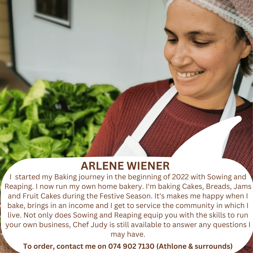 Sowing and Reaping – Upskilling Women Through Baking